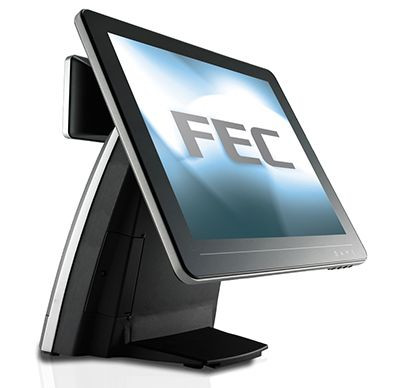 FEC AerPOS 15” Bezel-free Fanless POS Terminal - POS PLAZA