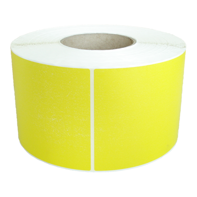 Buy 102mm x 150mm - Fluro Yellow Thermal Transfer Perforated Labels ...