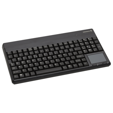 Buy CHERRY SPOS 62401 Compact QWERTY Keyboard with touchpad USB Black ...