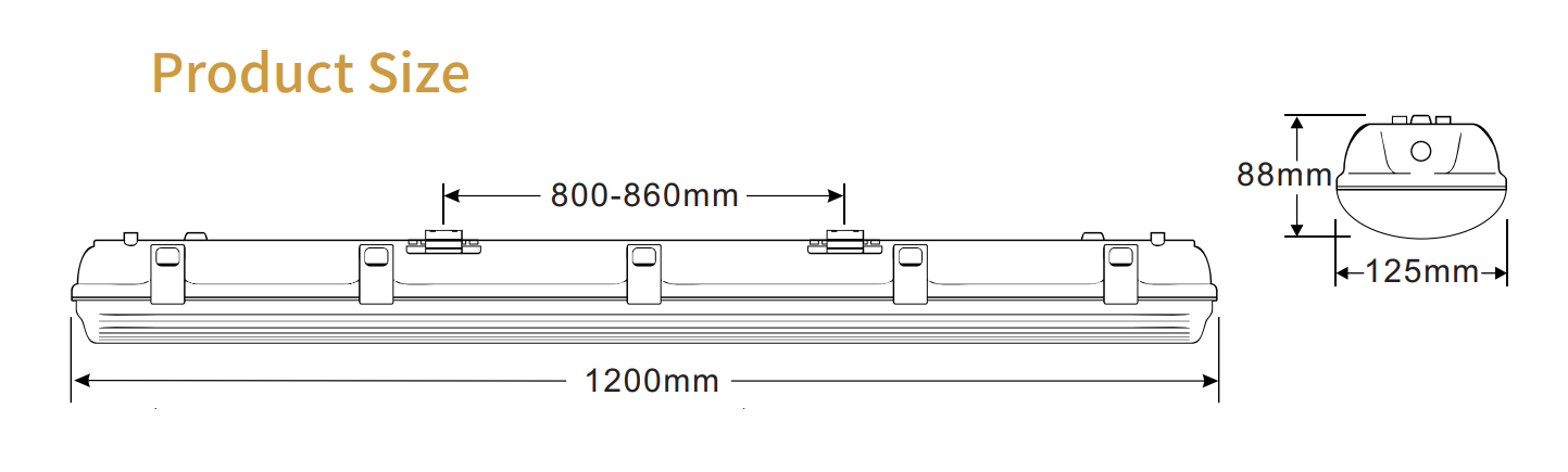 LED Battens for Indoor & Outdoor Use – Tubes & Strips for Energy ...