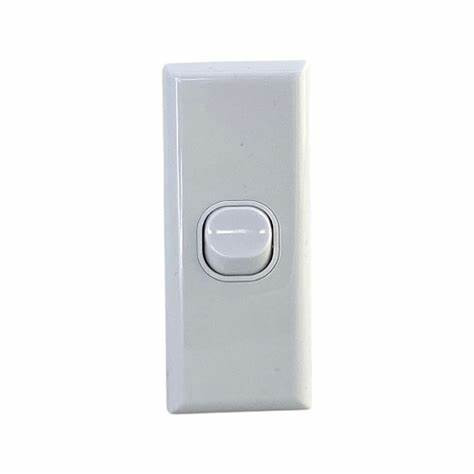1 | 2 | 3 Gang Architrave Switches – 10A 250V White | Slim Light ...
