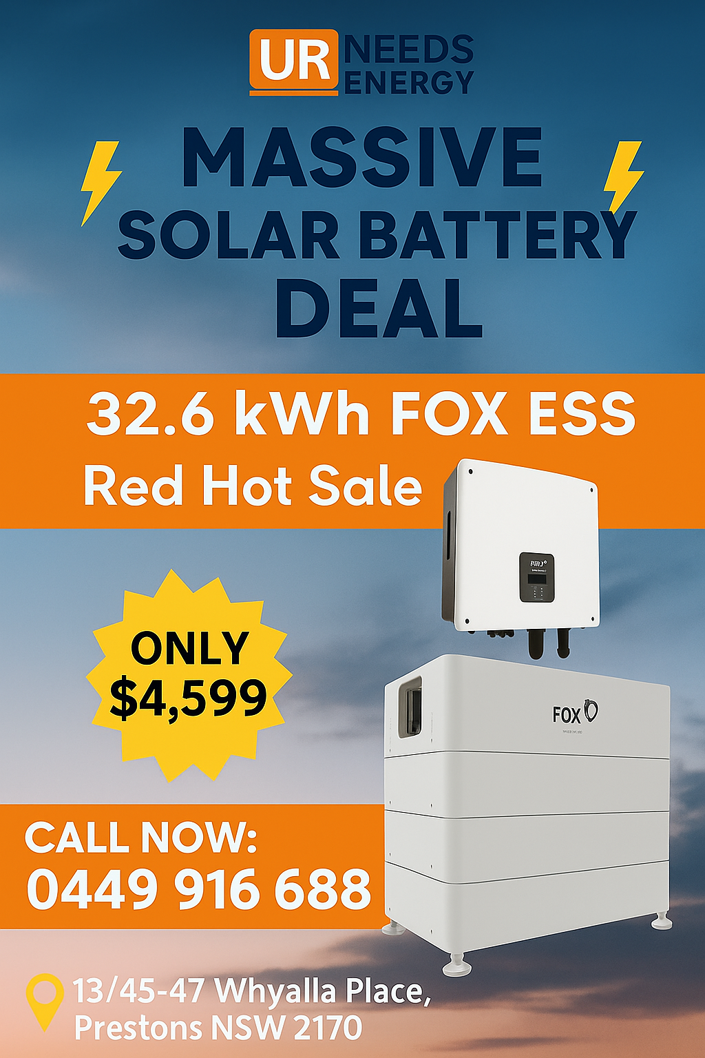 FOX ESS Solar Battery – The Future of Home Energy Storage - UR Lighting