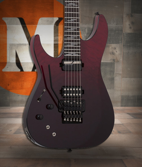 Schecter Reaper-6 FR S Elite LH - Blood Burst (2184) | Musician Madness