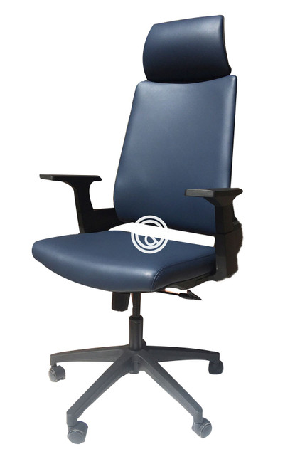 HB Chair SP-974A In Navy Blue 270-40 PU - Odds & Ends Kenya