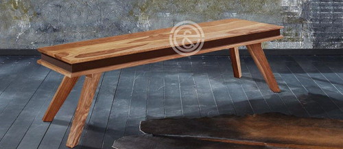 Milan Dining Bench in Sheesham - Odds & Ends Kenya