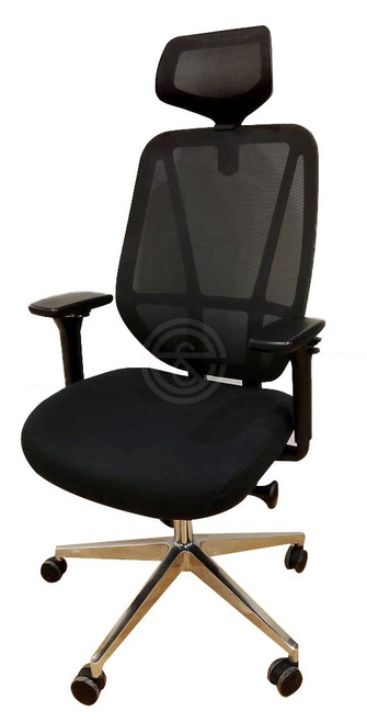 HB Chair - HT-702A in Black Mesh - Odds & Ends Kenya