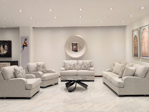 Hadley 6 Seater Sofa in FOG - Odds & Ends Kenya