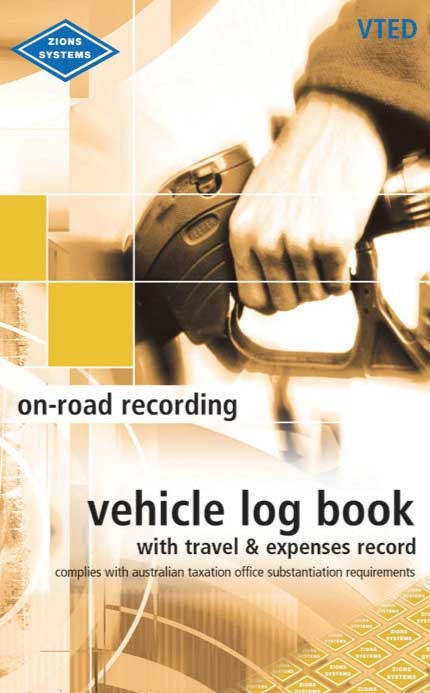 Zions PVLB On Road Recording Pocket Vehicle Log Book