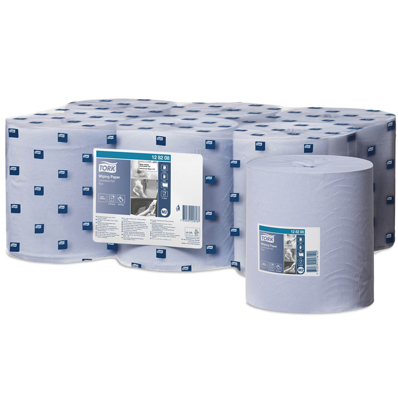 Tork Basic Centrefeed Paper Roll 1Ply M2 White Carton of 6