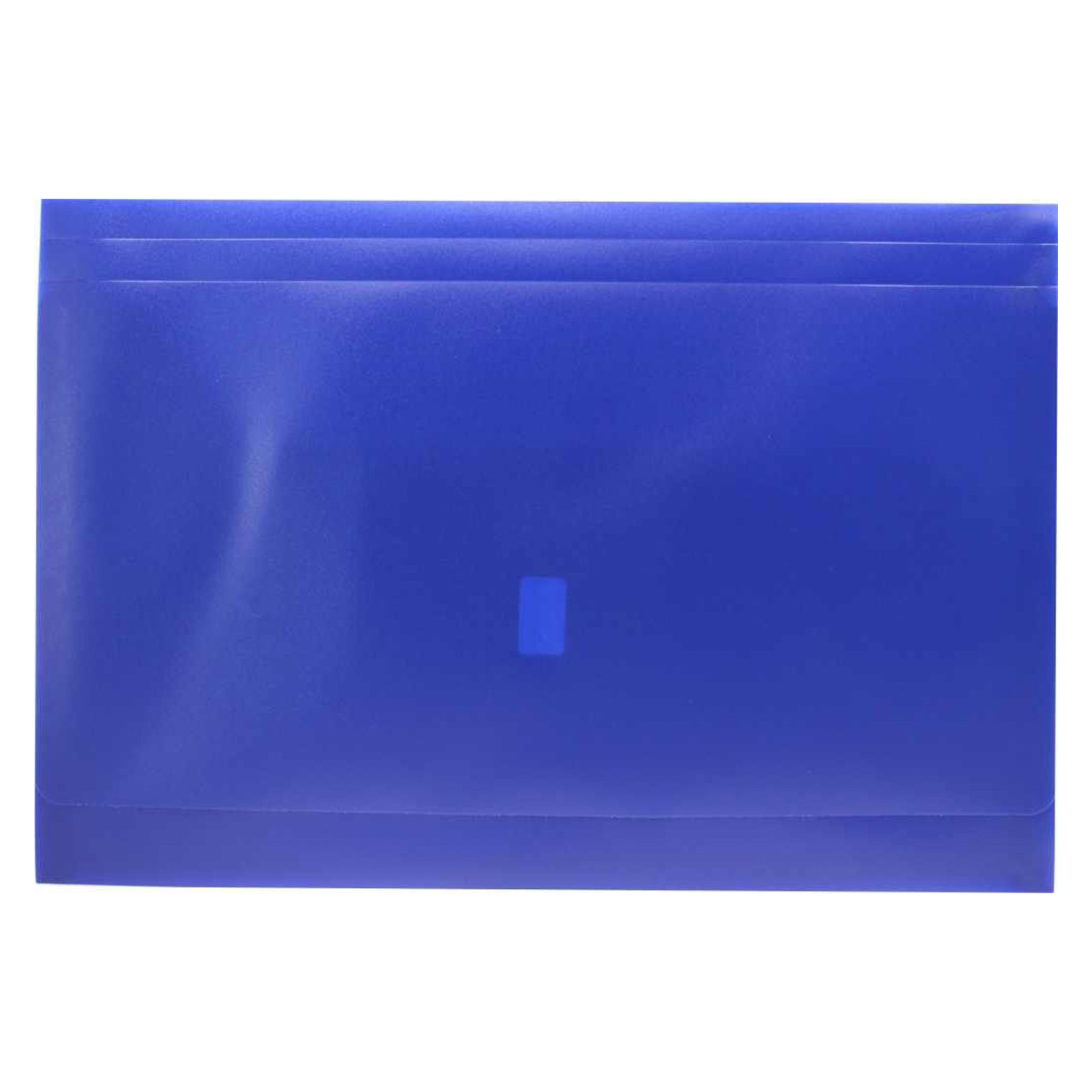 Osmer Document Wallet FC Blue Pack 12 | Mega Office Supplies