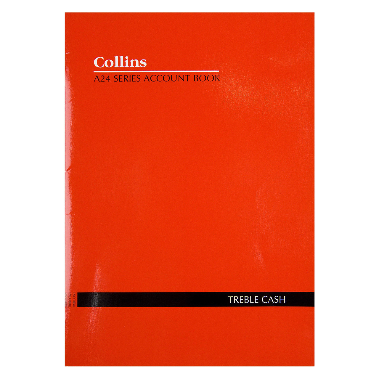 Collins Account Book Series 'A24' 3 Money Column Red Cover | Mega ...