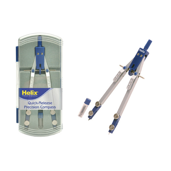 Helix 0352520 Quick-Release Precision Compass | Mega Office Supplies