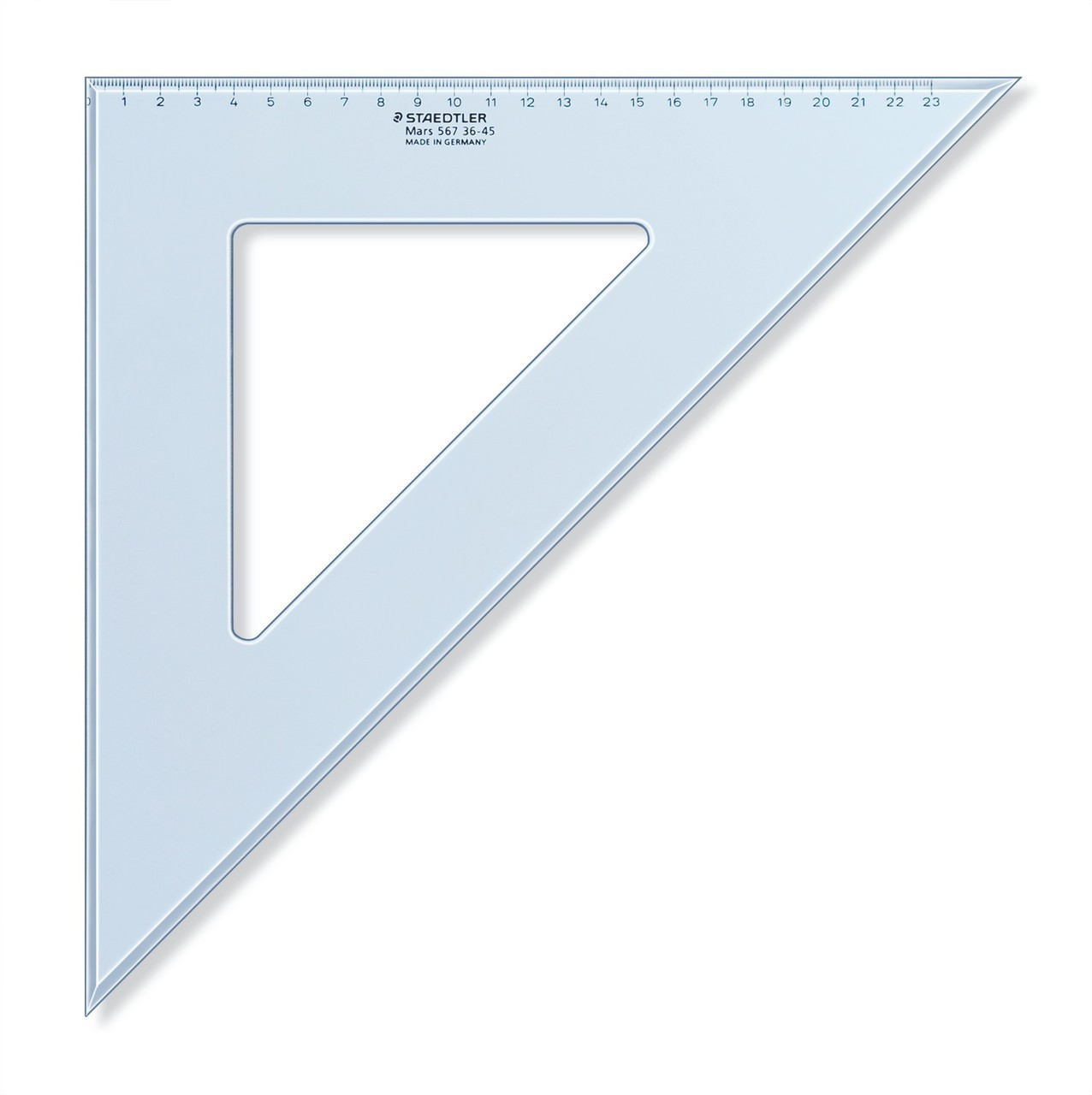 Staedtler 567 36-45 Mars 36cm Set Square 45/45 Degree - 10 Pieces ...