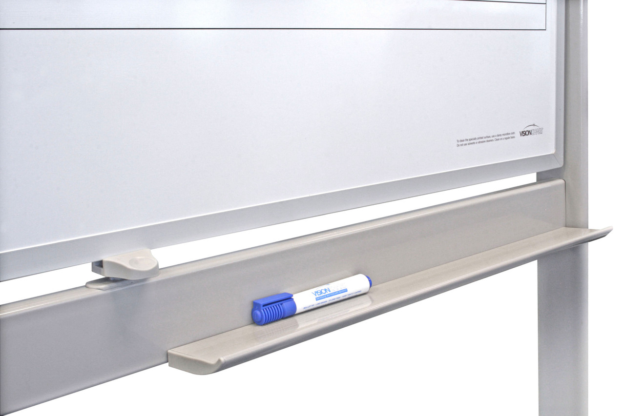 Visionchart VM1812-M Mobile Music Whiteboard 1800 x 1200mm | Mega ...