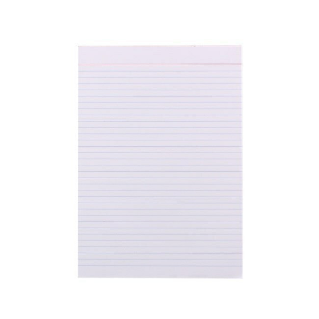 Quill 100851262 Bank Pad Ruled 60Gsm A4 100 Leaf White Box 10 | Mega ...