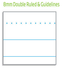 Olympic NSW Student Double Ruled 8mm Lime Green Notebook - Box of 20 ...