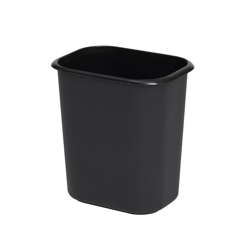 Rectangular Waste Bin Black 14L | Compass | It's A Mega Thing