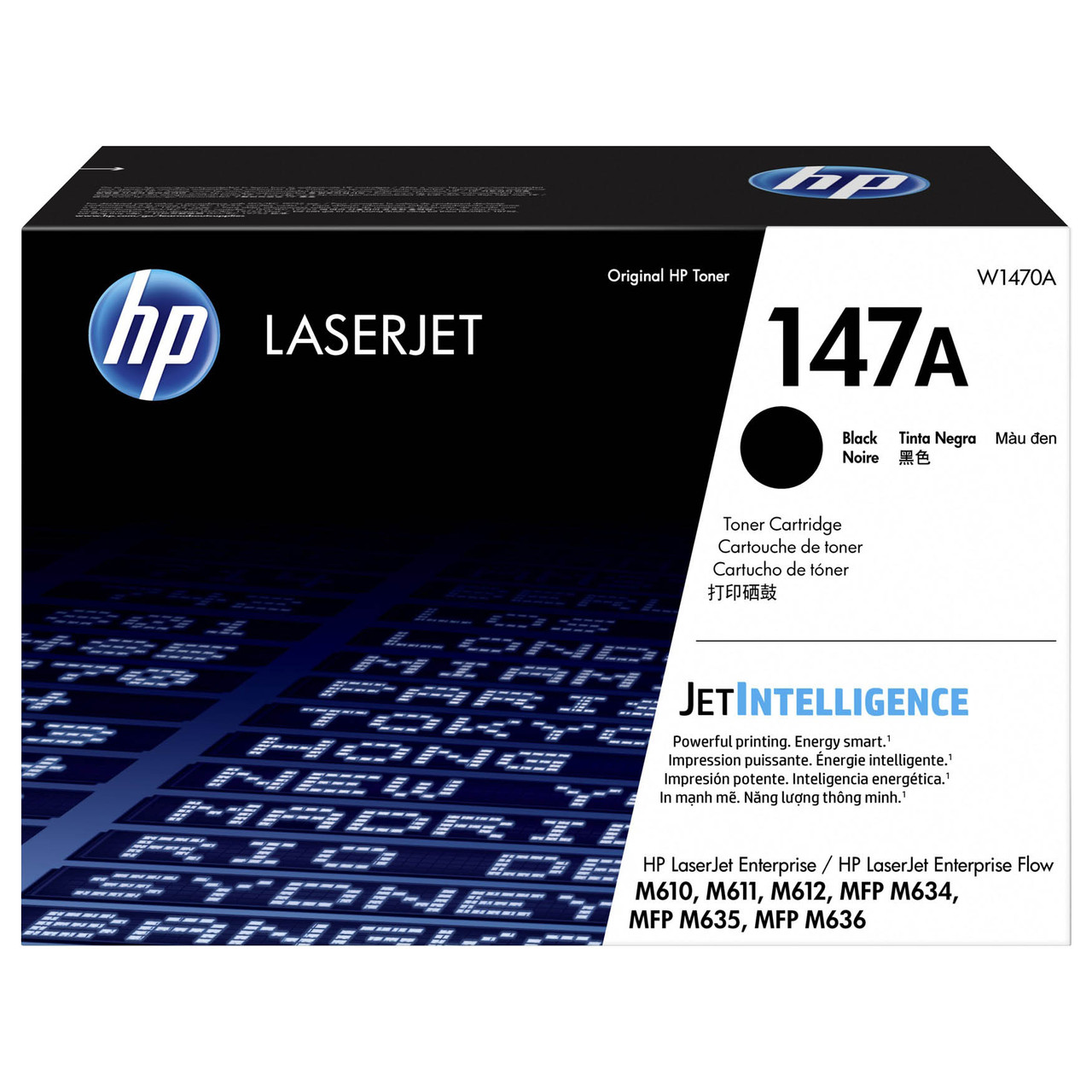 HP #W1470A 147A Original LaserJet Toner Cartridge 10500 Pages - Black ...