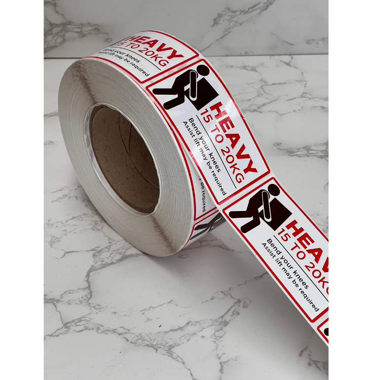 WAREHOUSE AND SHIPPING LABELS - HEAVY 15-20kg - 90 X 52 MM - 1000/ROLL ...