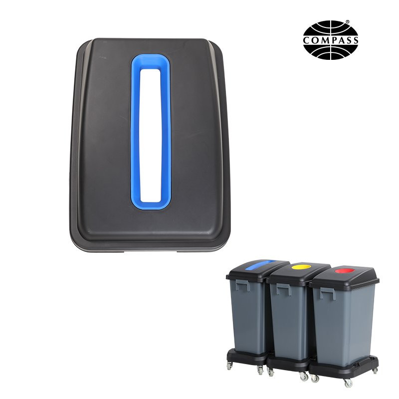 Blue Lid Only for 60L Recycling Bin | Compass | It's A Mega Thing