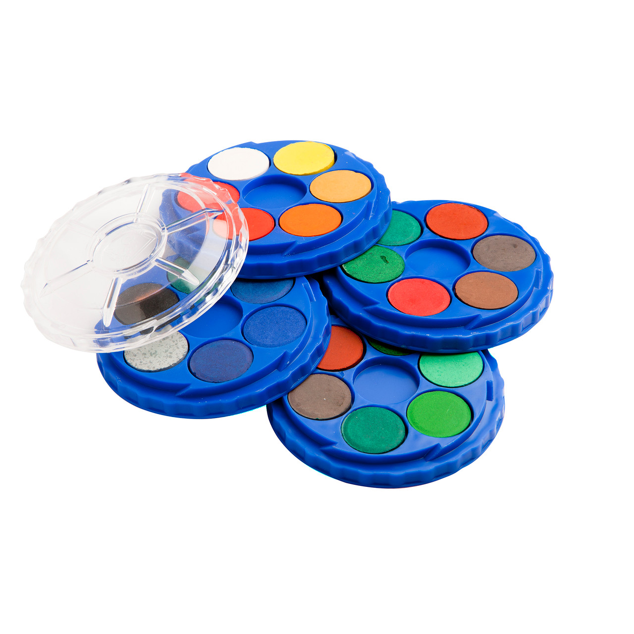 Paint Disc Stack 24 Colour - Educational Colours | Mega Office Supplies
