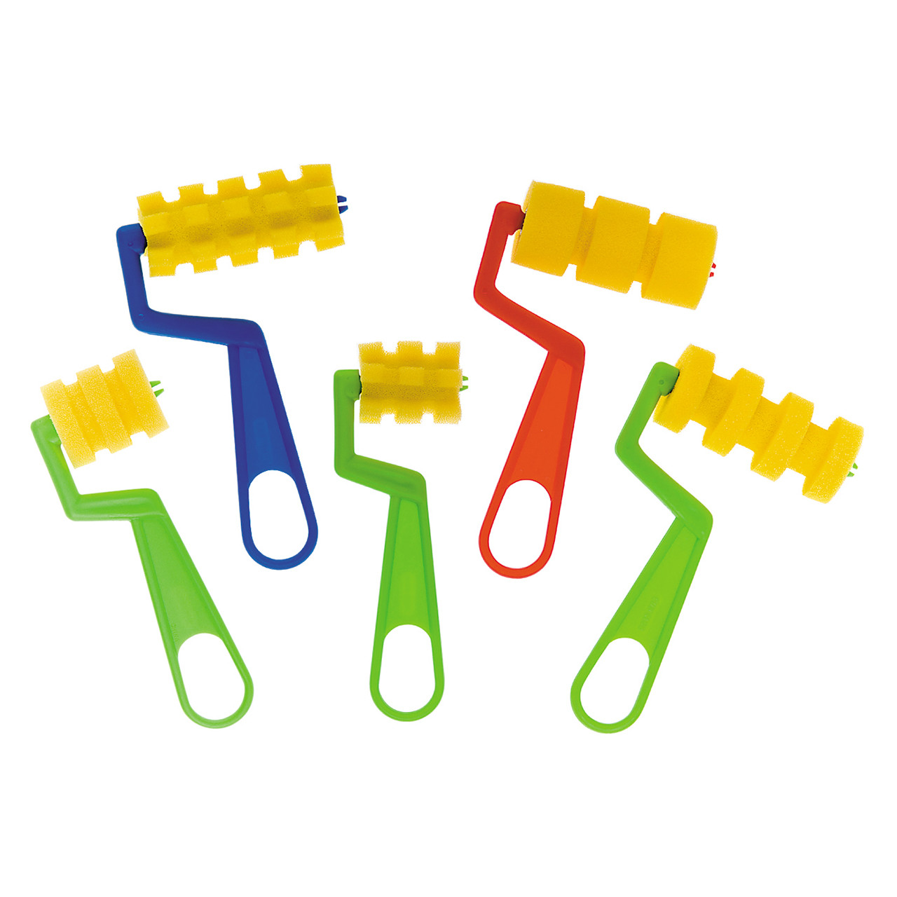 Paint Pattern Rollers Set of 25 - Educational Colours | Mega Office ...