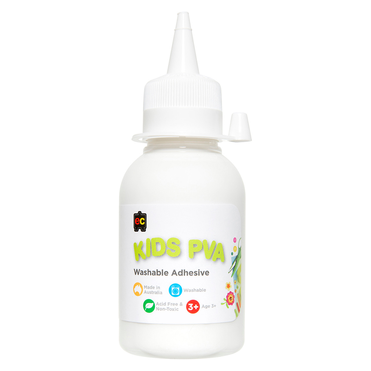 Kids PVA Washable Adhesive 125ml | Mega Office Supplies