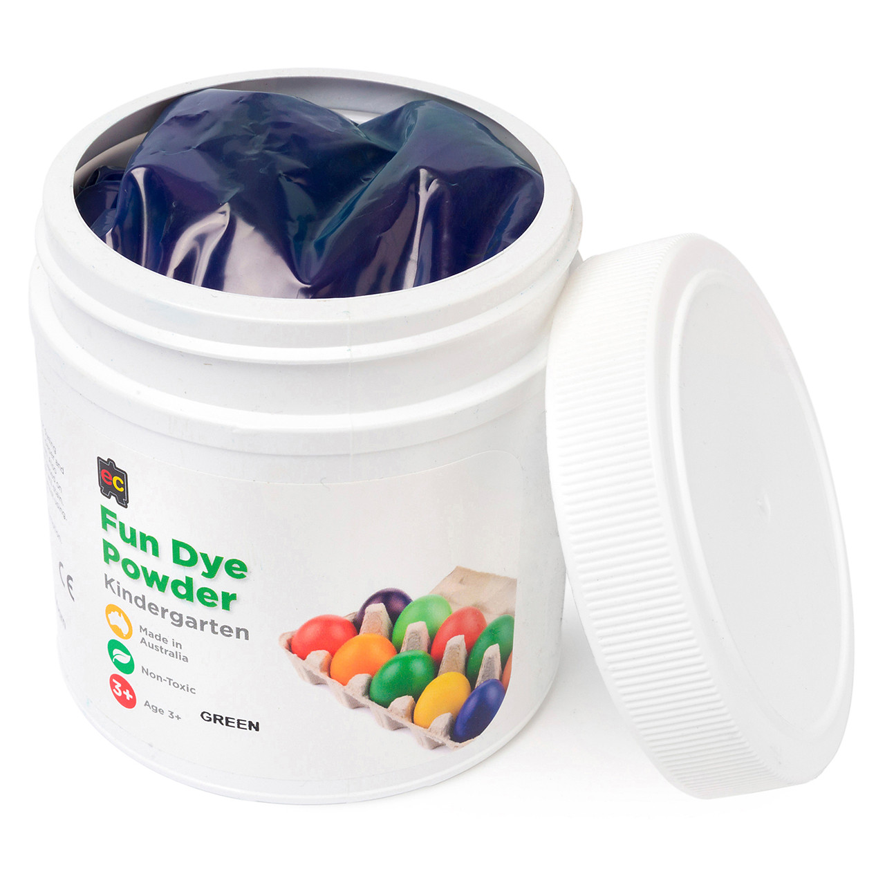 Fun Dye Powder 500g Green | Mega Office Supplies