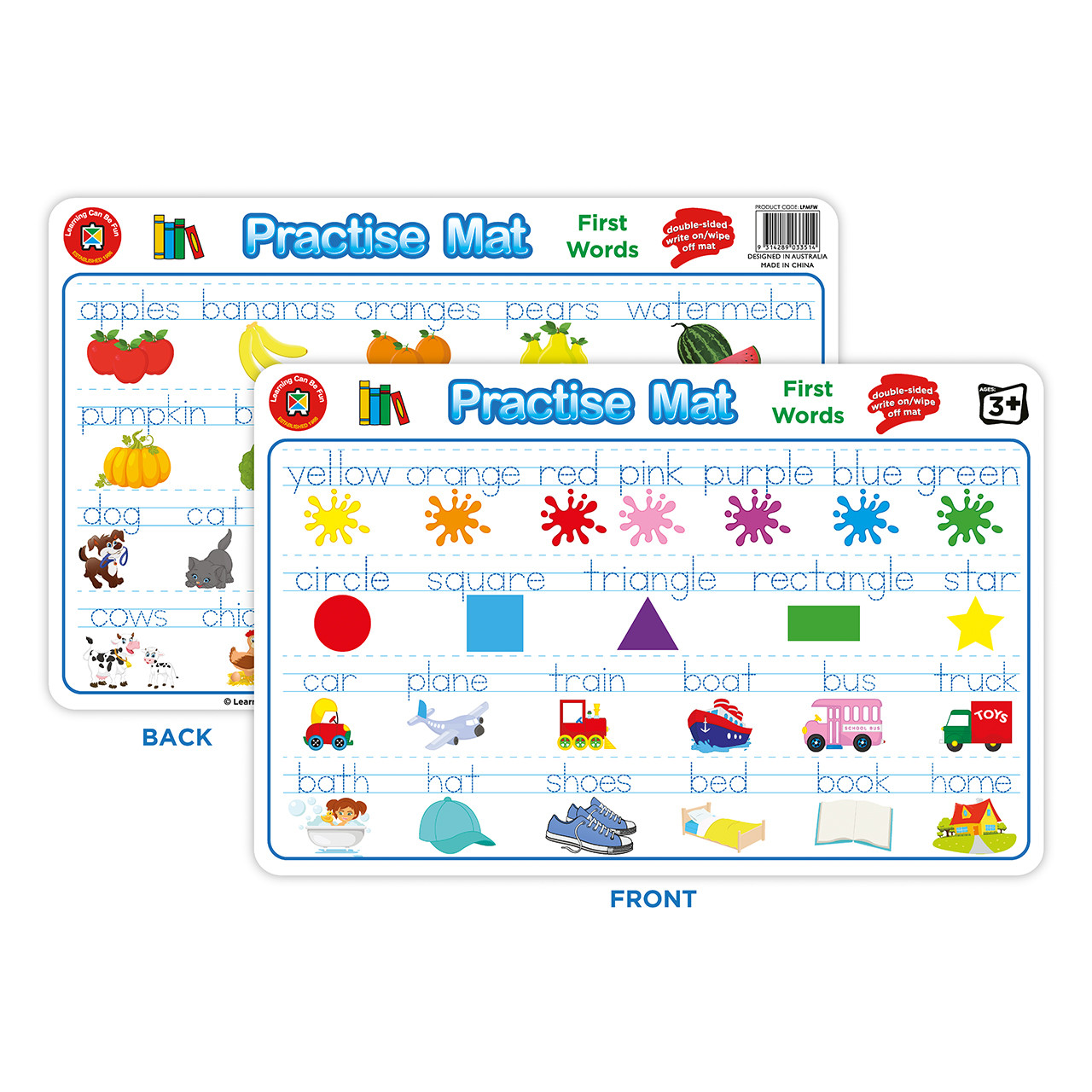 First Words Practice Mat | Mega Office Supplies