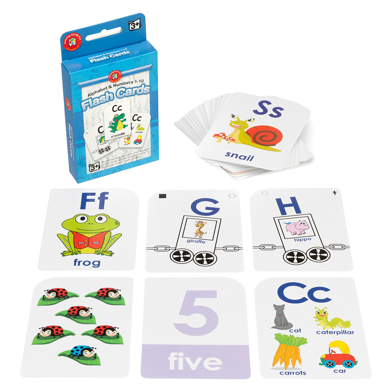Flash Cards - Alphabet and Numbers 1-10 | Mega Office Supplies