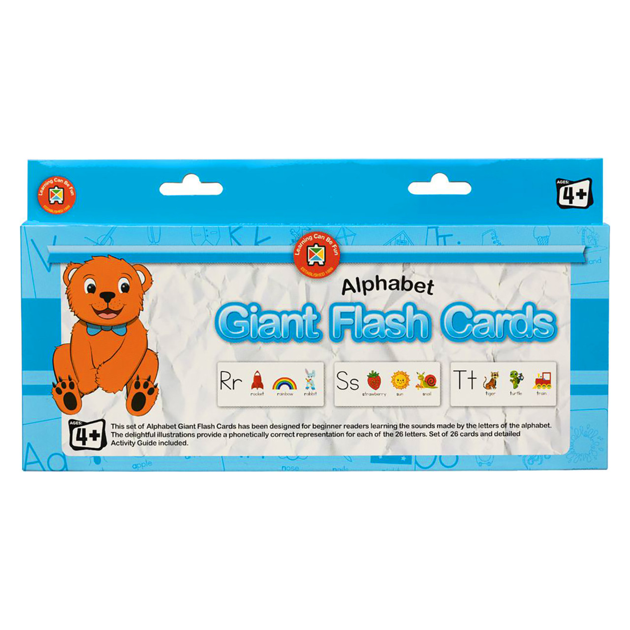 Alphabet Giant Flash Cards | Mega Office Supplies