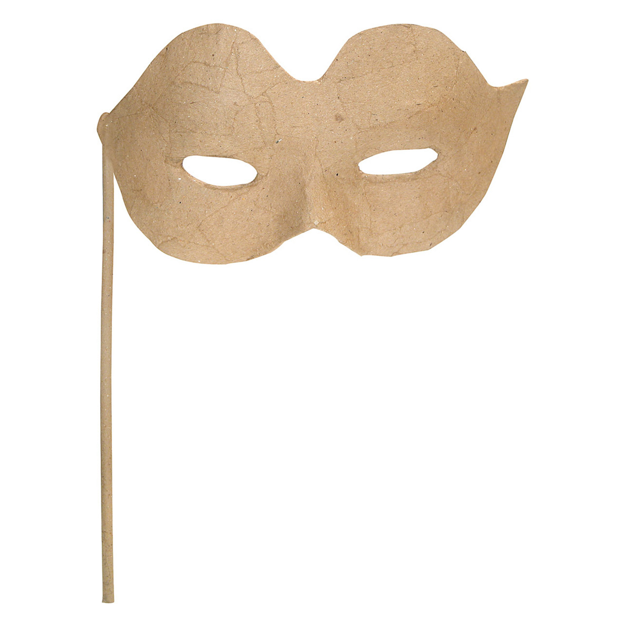 Eye Mask on a Stick - Papier Mache | Mega Office Supplies