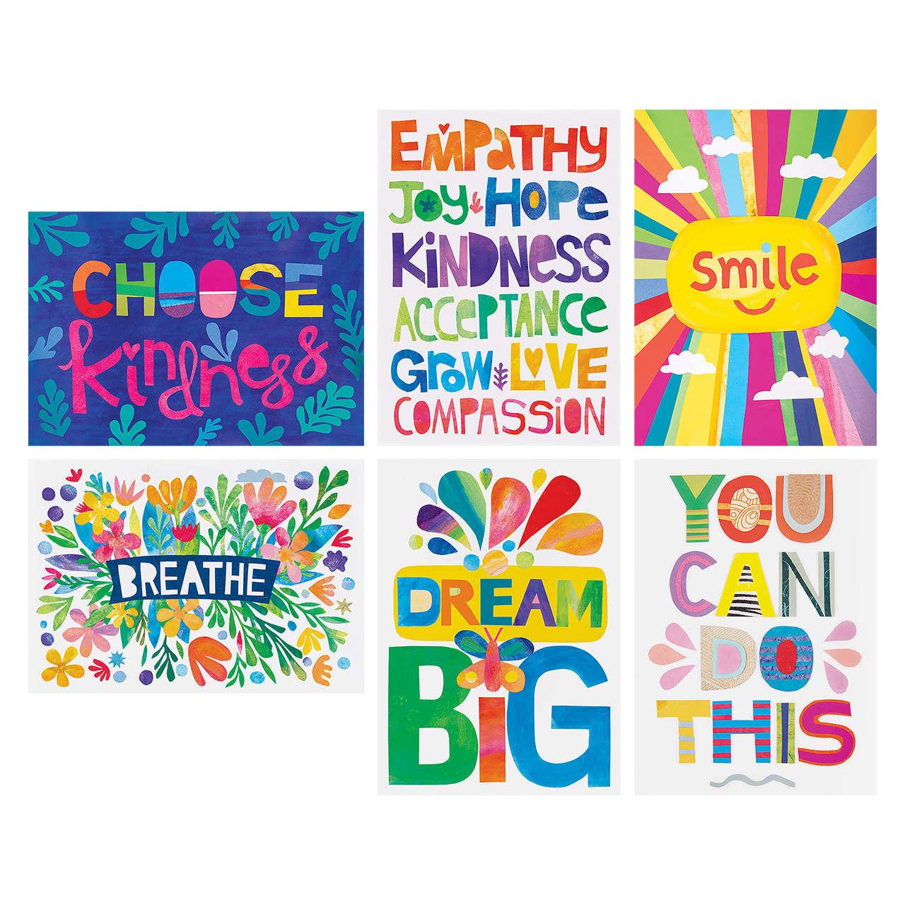 Classroom Kindness Poster A3 Set of 6 | Mega Office Supplies