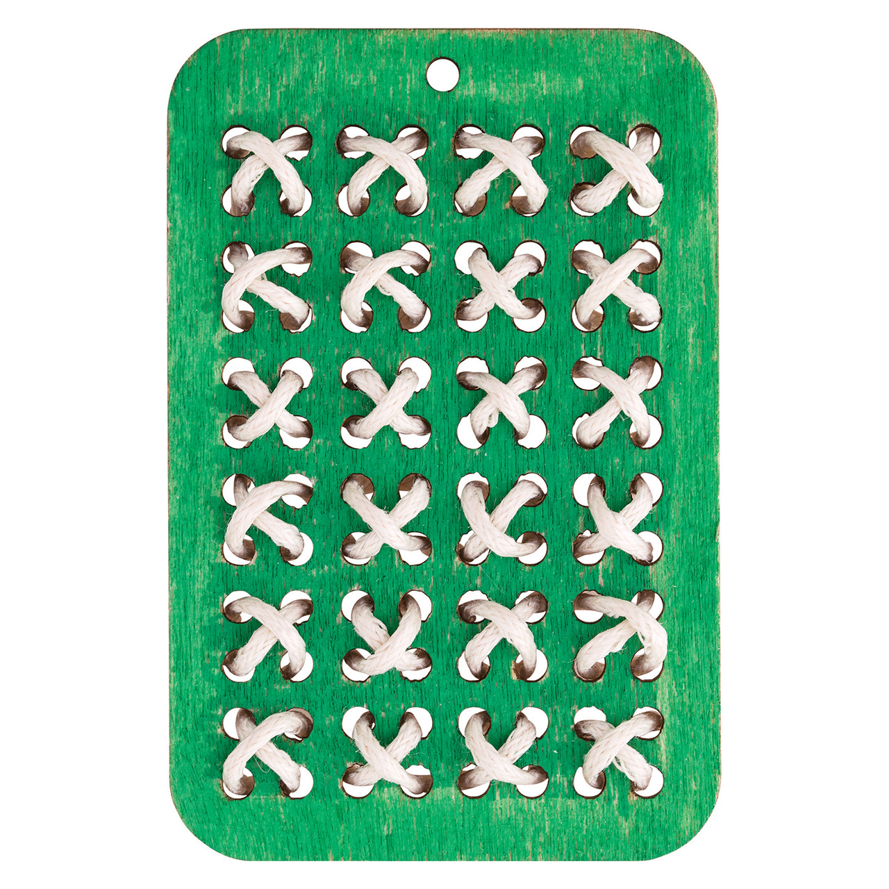 Wooden Threading Shapes Assorted Pack of 30 | Mega Office Supplies