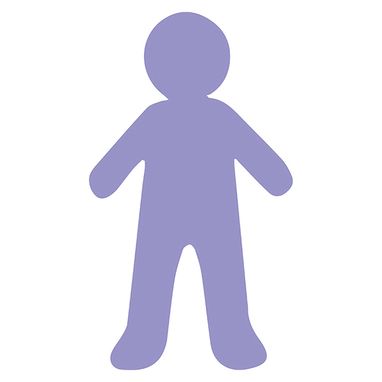 Pre-Cut Paper People Shapes 48's | Creative School Supply | It's A Mega ...