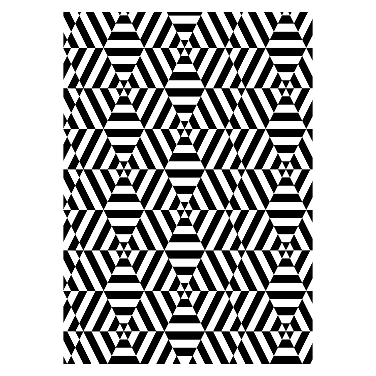 Pattern Paper Contrast A4 40's | Creative School Supply | It's A Mega Thing