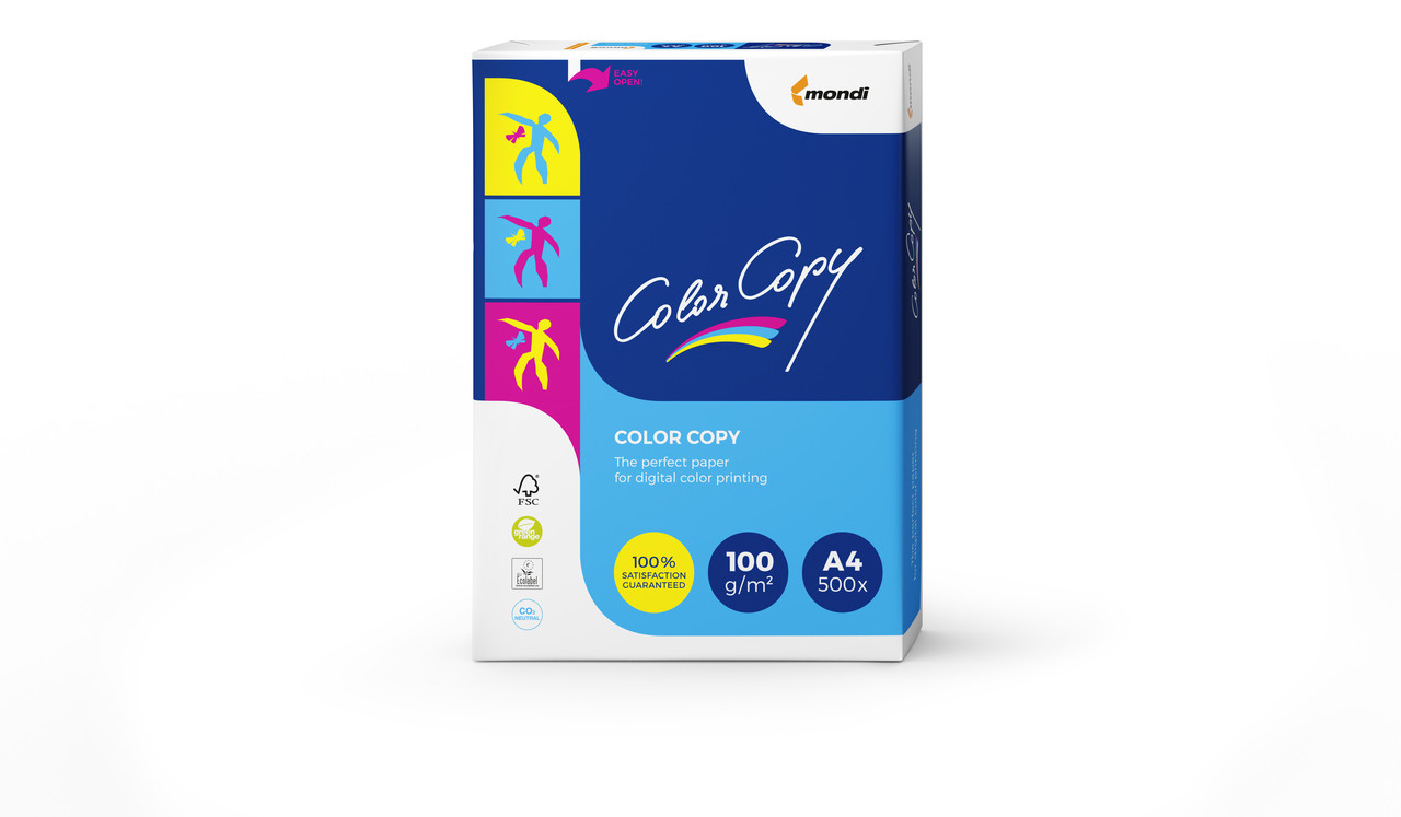 Mondi Colour Copy Paper 100gsm A4 - Ream of 500 Sheets | Mega Office ...