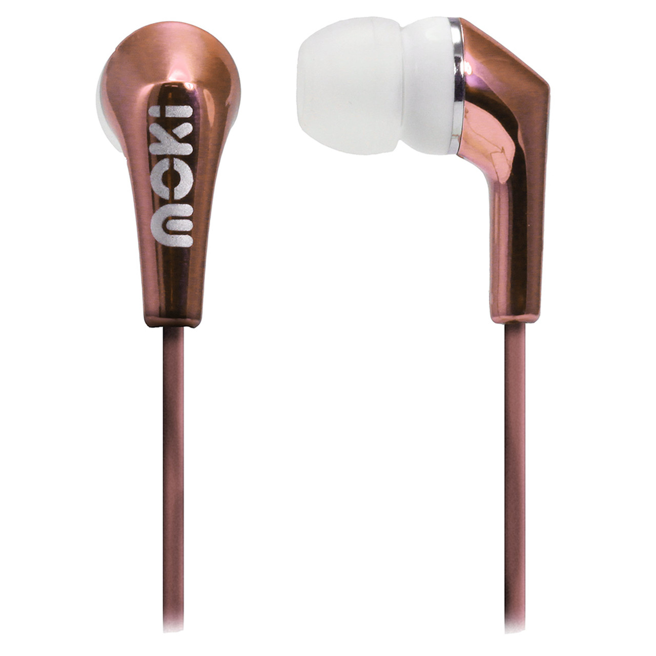 Moki MLMECRG Life Metallic Earbuds Rose Gold | Mega Office Supplies
