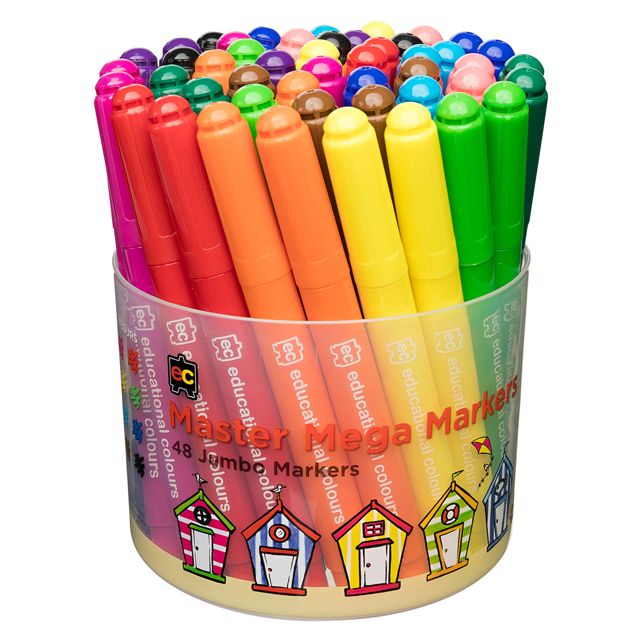 Master Mega Markers Tub of 48 | Mega Office Supplies