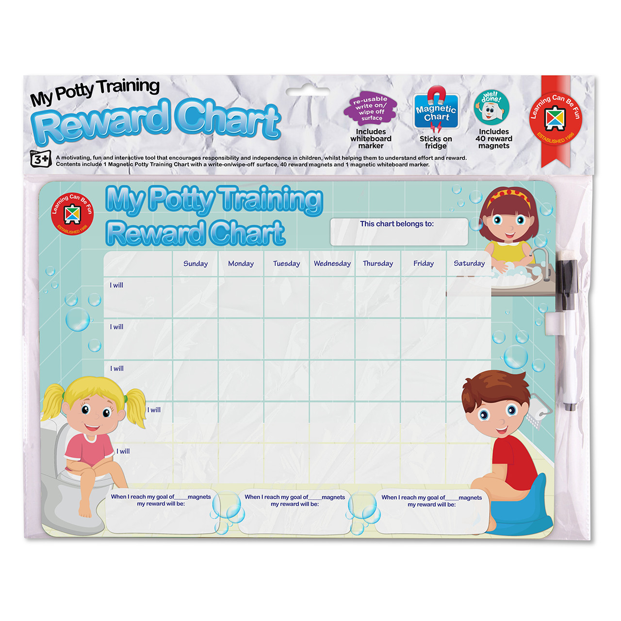 Potty Training Calendar