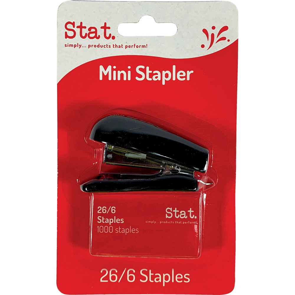 Stat Mini 26/6 Stapler with Staples - Mega Office Supplies