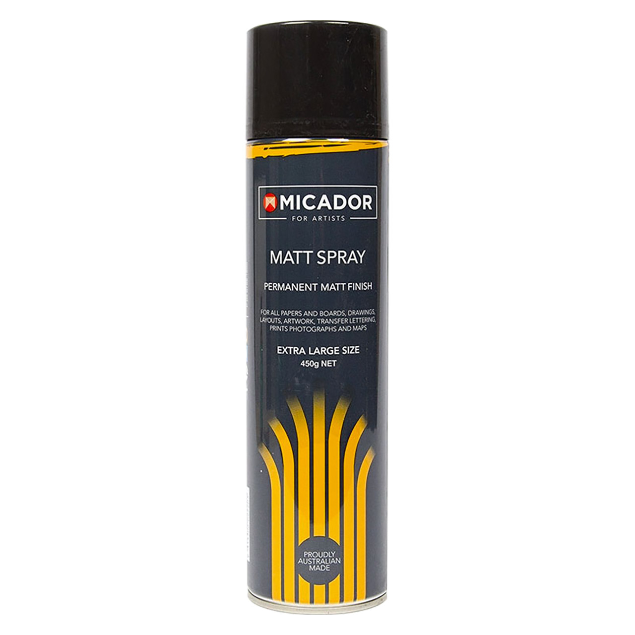 Micador Permanent Finish Spray Mat 450g | Mega Office Supplies