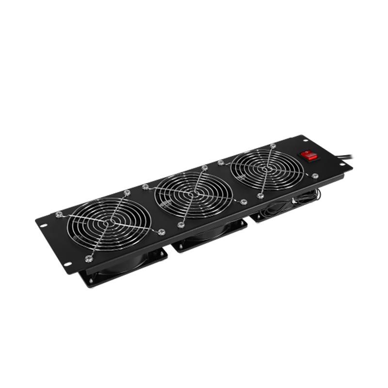 CyberPower 3 Fan Rack Enclosure Panel Mounted | Mega Office Supplies