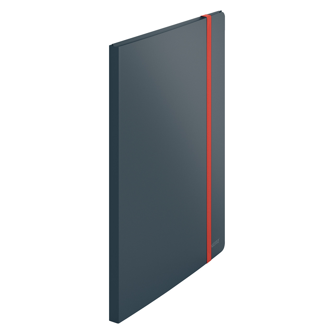 Leitz Cosy 3 Flap Folder w/ D/Book A4 Gry Pk10 | Mega Office Supplies