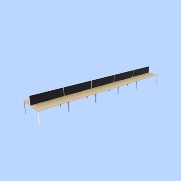 Ten-Person Workstations | Large Team Office Desks | Mega Office Supplies