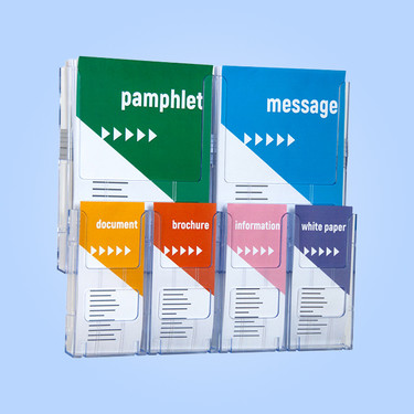 Present Your Brochures in Style with the Lit-Loc Display System | Mega ...