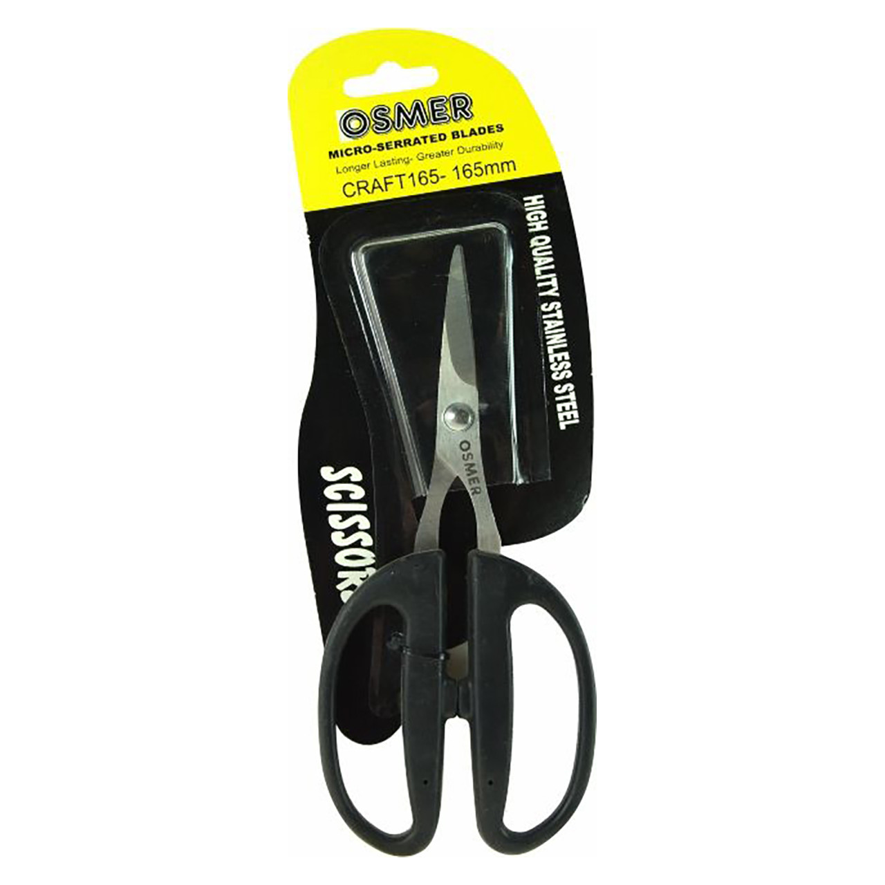 Osmer Craft Scissors 165mm Serrated Blades HS | Mega Office Supplies