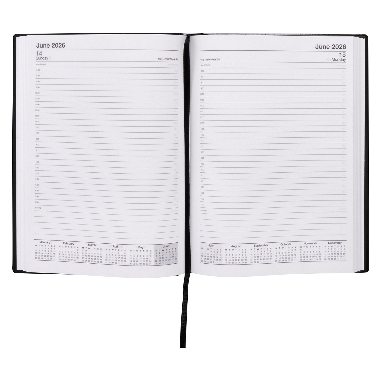 Elegant 2026 PVC A4 DTP Black | Mega Office Supplies