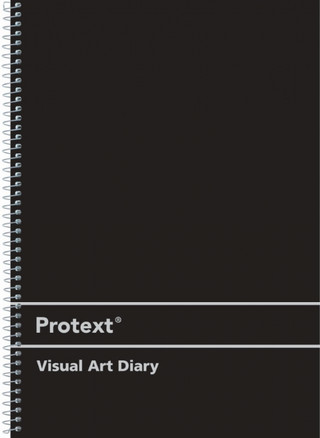 Visual Art Diary A3 60 Sheet PP Black Cover | Mega Office Supplies