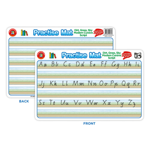 Practice Mat - Modern Cursive Script | Mega Office Supplies